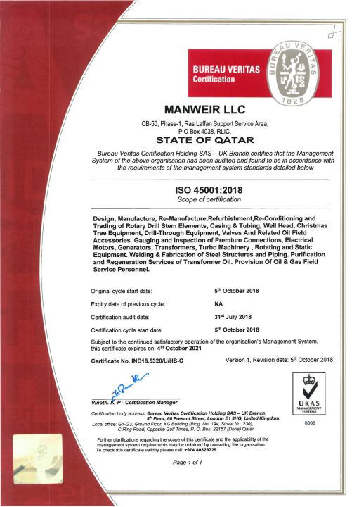 Quality - Manweir LLC